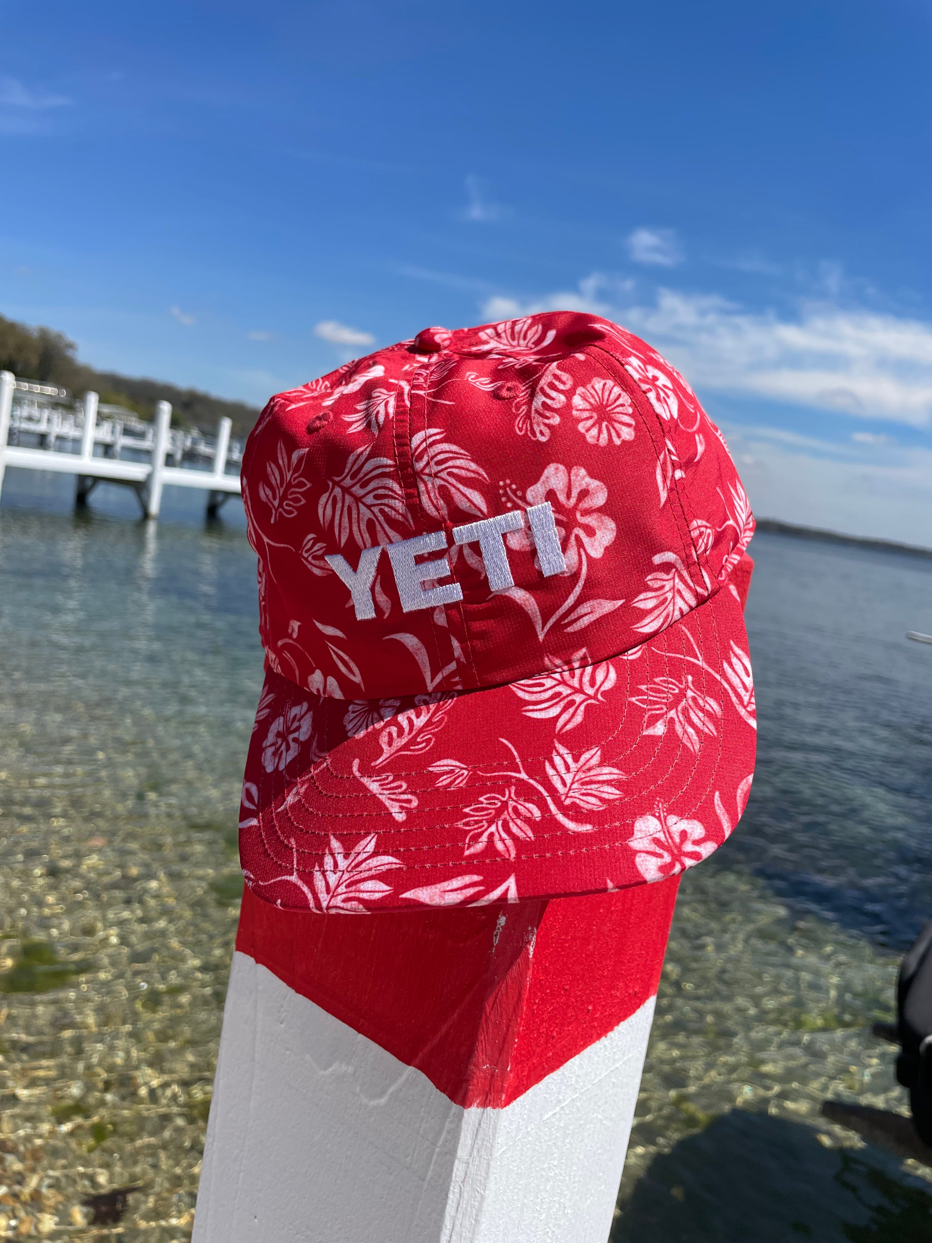 YETI Floral Print Cap | Gordy's Marine